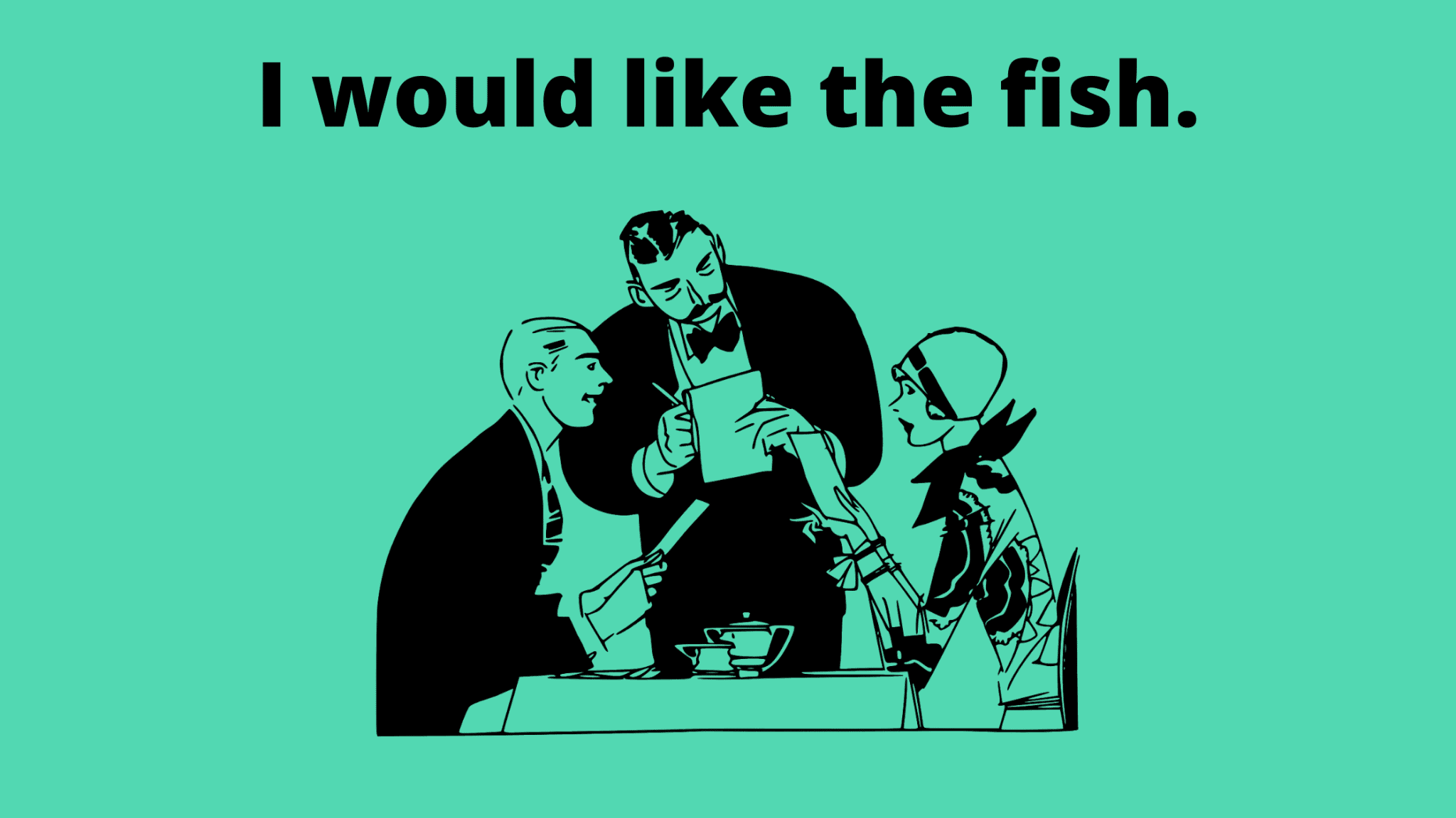 WOULD LIKE TO(English Grammar and sentence structure) - One Minute English