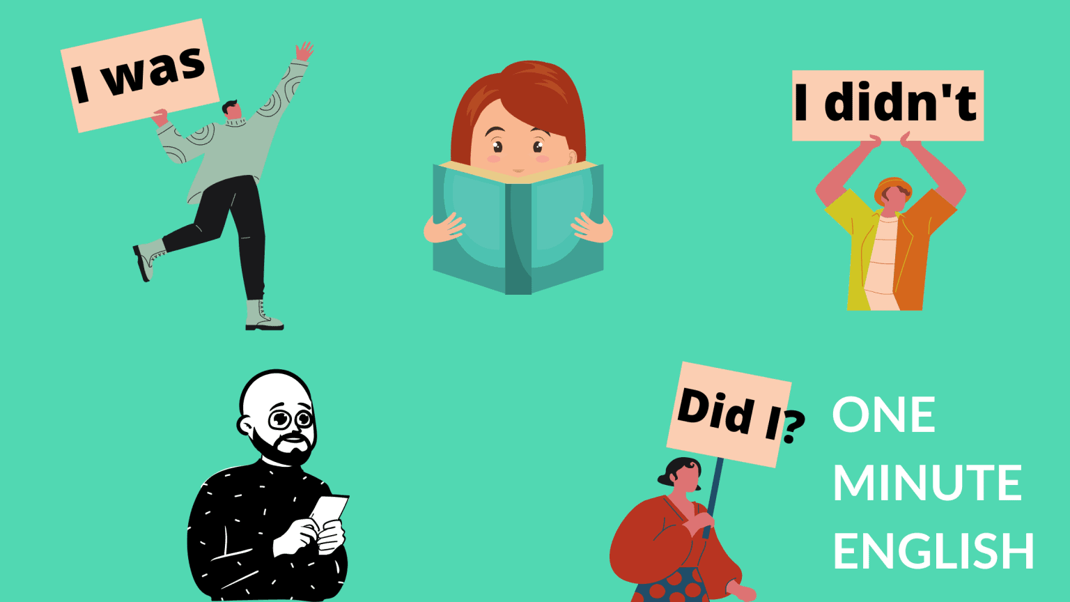 Past Simple Tense(Rules and Examples) - One Minute English