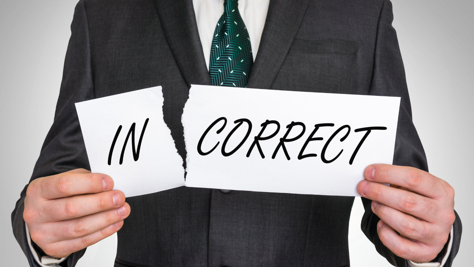 Incorrect/Uncorrect or not correct? What’s the difference? - One Minute ...