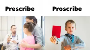 Proscribed vs. Prescribed? What is the Difference? - One Minute English