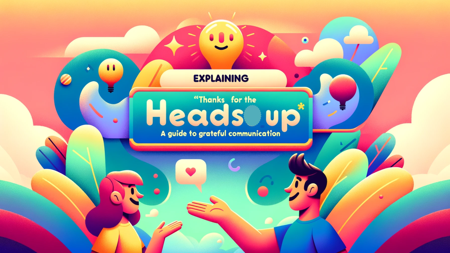 20 Alternative Ways to say "Thanks for the Heads Up"(+ Meaning) - One ...